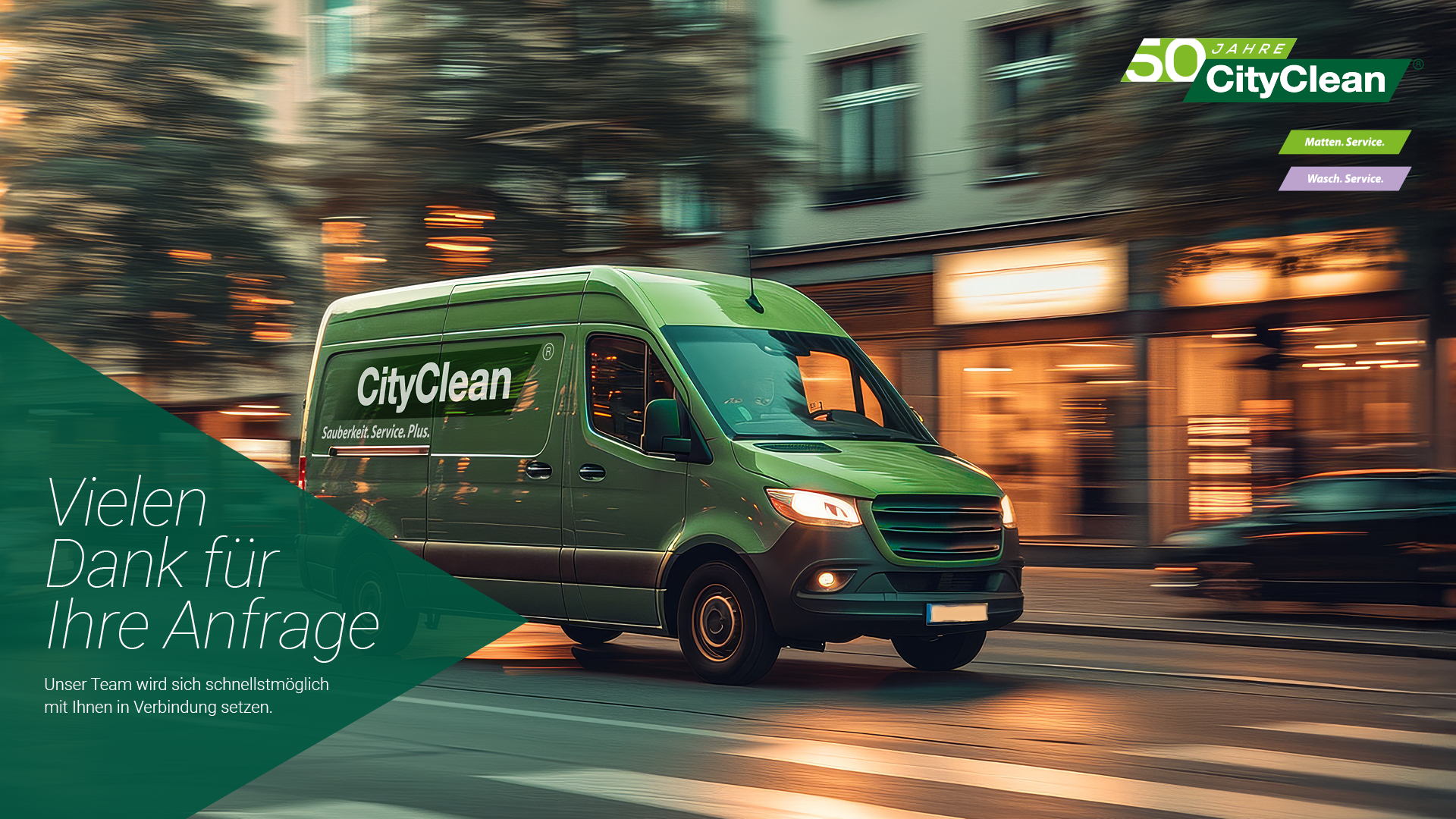 Vielen Dank - CityClean